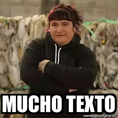 Meme Personalizado - Mucho texto - 33331423