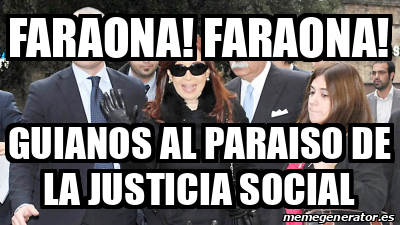 Meme Personalizado - faraona! faraona! guianos al paraiso de la ...