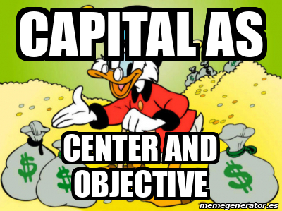 Meme Personalizado - CAPITAL AS center and objective - 33331809