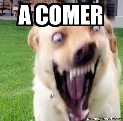 Meme Personalizado - a COMER - 33335106