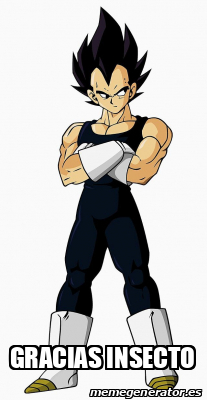 Meme Personalizado - Gracias Insecto - 33335544