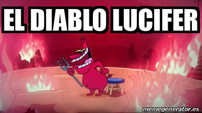 Meme Personalizado - el diablo lucifer - 33338479
