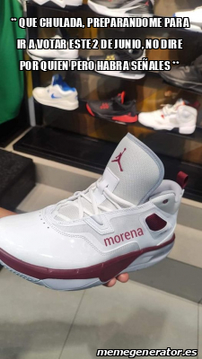 Meme Personalizado - ** que chulada, preparandome para ir a votar este ...