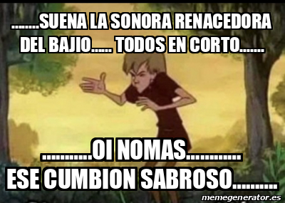 Meme Personalizado - ……..Suena la sonora renacedora del bajio…… todos ...