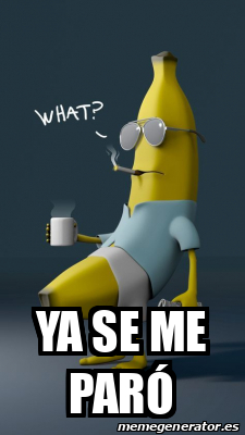 Meme Personalizado - ya se me paró - 33340805