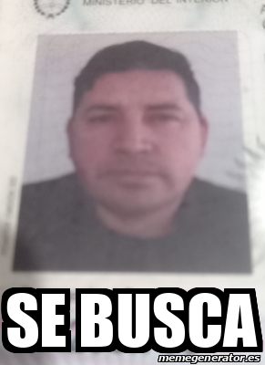 Meme Personalizado - Se busca - 33349223