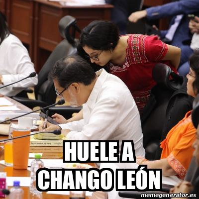 Meme Personalizado - Huele a chango león - 33355919