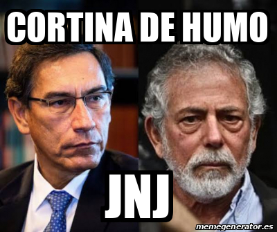 Meme Personalizado - cortina de humo jnj - 33364397