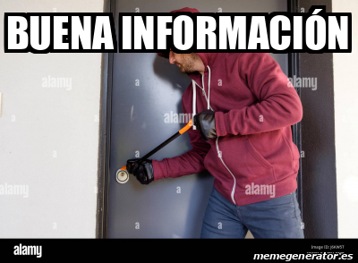 Meme Personalizado - Buena información - 33368982