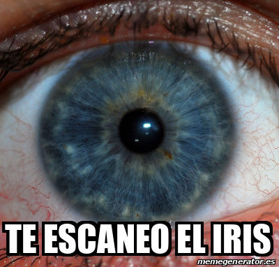 Meme Personalizado - TE ESCANEO EL IRIS - 33378968