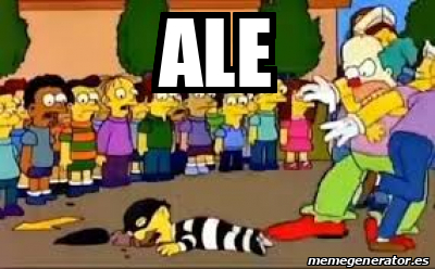 Meme Personalizado - Ale - 33380979