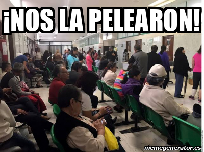 Meme Personalizado - ¡Nos la pelearon! - 33386921