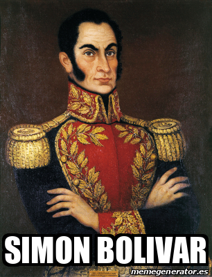 Meme Personalizado - SIMON BOLIVAR - 33386948