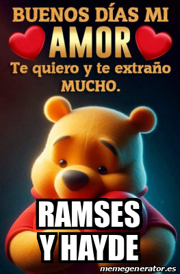 Meme Personalizado - RAmses y HAYDE - 33388078