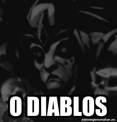 Meme Personalizado - O diablos - 33389678