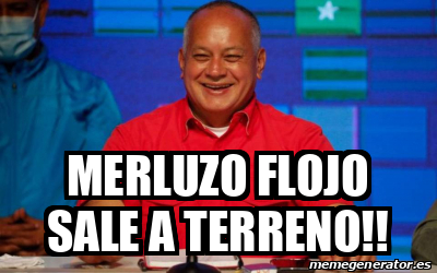 Meme Personalizado - Merluzo flojo sale a terreno!! - 33390157
