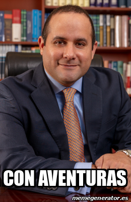 Meme Personalizado - CON AVENTURAS - 33397022