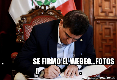 Meme Personalizado - . SE FIRMO EL WEBEO...FOTOS ! . - 33048268