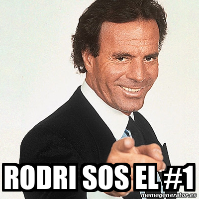Meme Julio Iglesias - Rodri sos el #1 - 33401852