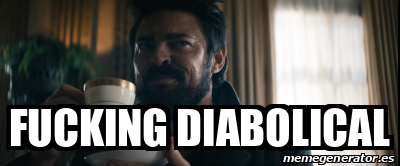 Meme Personalizado - fucking diabolical - 33403777