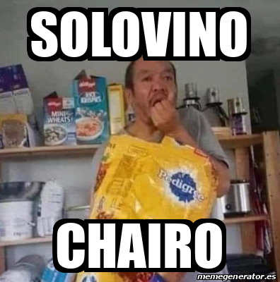 Meme Personalizado - Solovino Chairo - 33405939