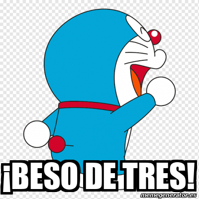 Meme Personalizado - ¡BESO de tres! - 33408332