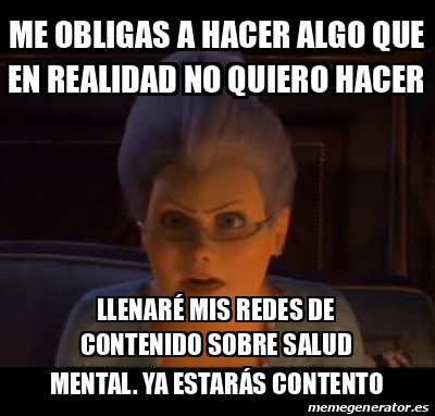 Meme Personalizado - Me obligas a hacer algo que en realidad no quiero ...