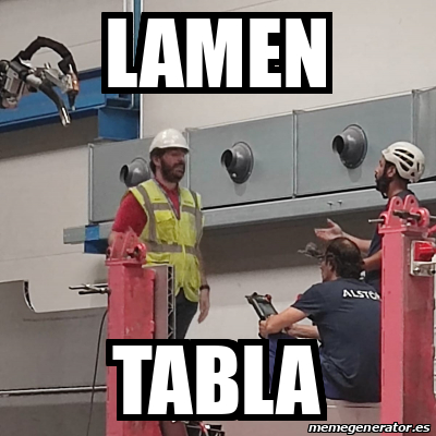 Meme Personalizado - Lamen Tabla - 33426190