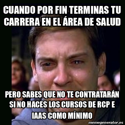 Meme crying peter parker - cuando por fin terminas tu carrera en el ...