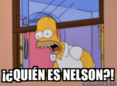 Meme Personalizado - ¡¿Quién es Nelson?! - 33430593
