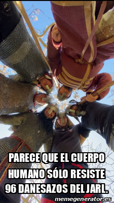 Meme Personalizado - Parece que el cuerpo humano sólo resiste 96 ...