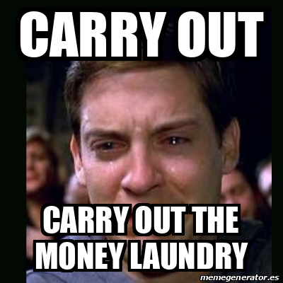 Meme crying peter parker - Carry out Carry out the money laundry - 33433304