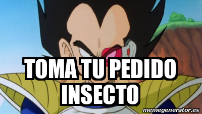Meme Personalizado - Toma tu pedido insecto - 33433314