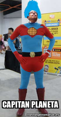 Meme Personalizado - capitan planeta - 33434880