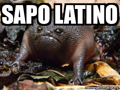 Meme Personalizado - Sapo latino - 33435304