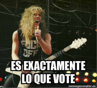 Meme Personalizado - ES EXACTAMENTE LO QUE VOTE - 33440146