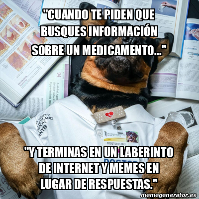 Meme Personalizado - "Cuando te piden que busques información sobre un ...