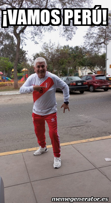 Meme Personalizado - ¡vamos perú! - 33443601