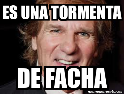 Meme Personalizado - Es una tormenta De facha - 33444278