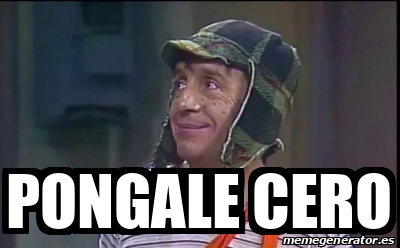 Meme Personalizado - PONGALE CERO - 33446218