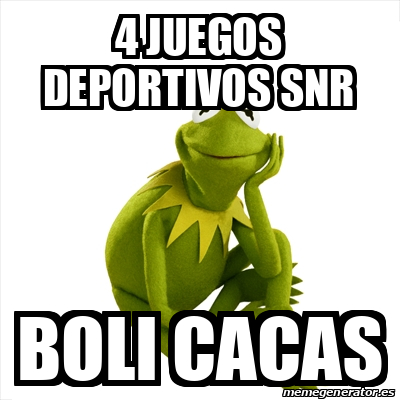 Meme Kermit the frog - 4 juegos deportivos snr Boli cacas - 33453031