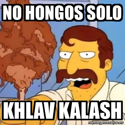 Meme Personalizado - No hongos solo khlav kalash - 33461196