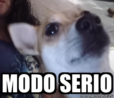Meme Personalizado - Modo serio - 33468988