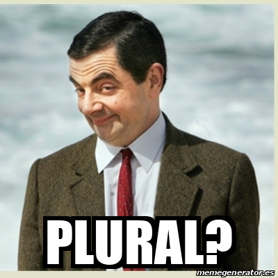 Meme Mr Bean - Plural? - 33476110
