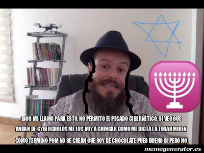 Meme Personalizado - Dios me llamó para ésto, no permito el pecado ...