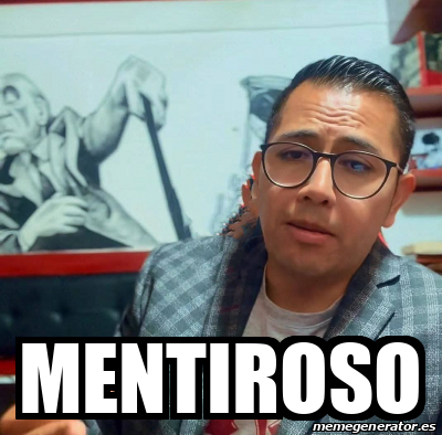 Meme Personalizado - Mentiroso - 33487791