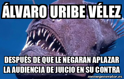 Meme Personalizado - Álvaro Uribe Vélez Después de que le negaran ...
