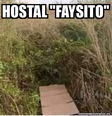 Meme Personalizado - hostal "faysito" - 33495132