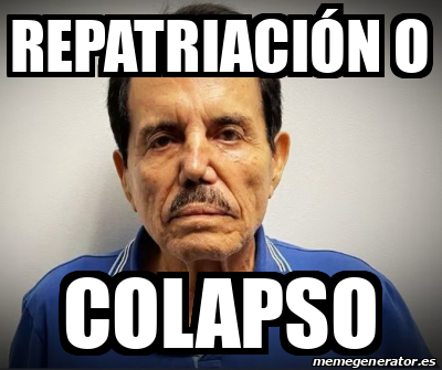 Meme Personalizado - REPATRIACIÓN O COLAPSO - 33498994