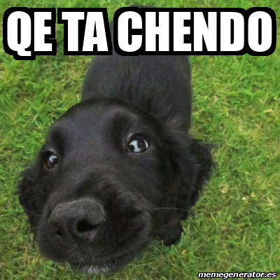 Meme Personalizado - QE TA CHENDO - 33050332